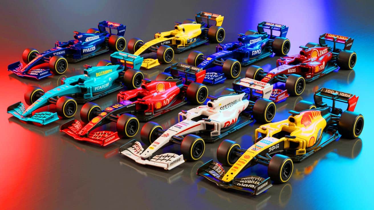 Formula 1 Cars Transform into Hot Wheels: Discover the Thrill of New 1: ...