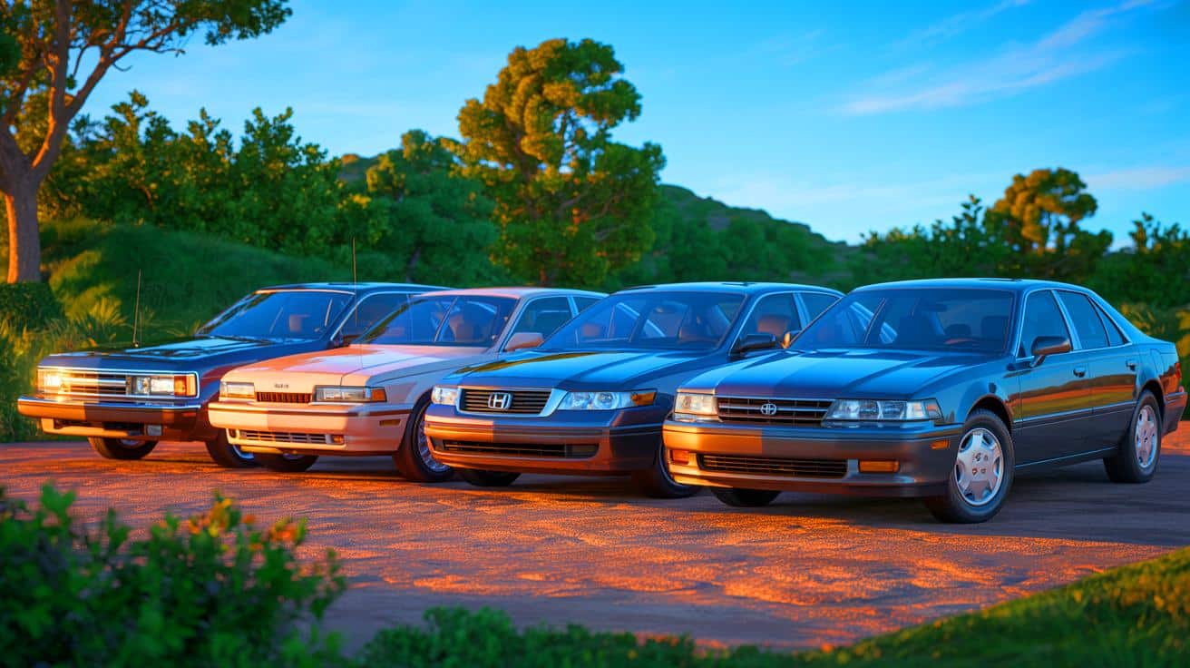 1992 Family Sedan Comparison Test Reveals Surprising Changes in Design ...